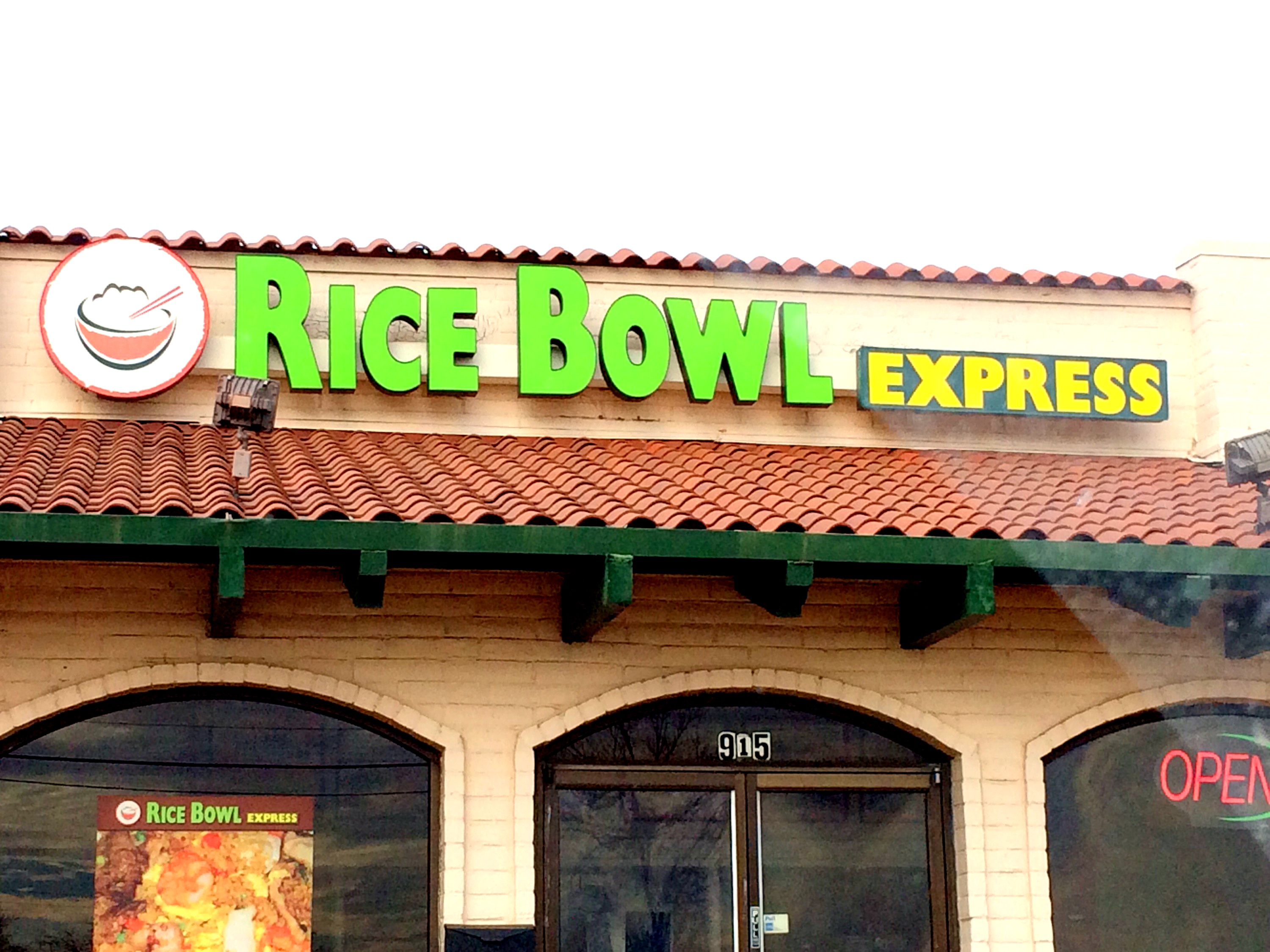 Rice Bowl Express Menu